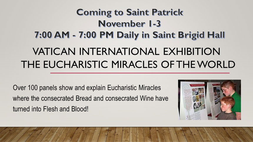 Eucharistic Miracles of the World