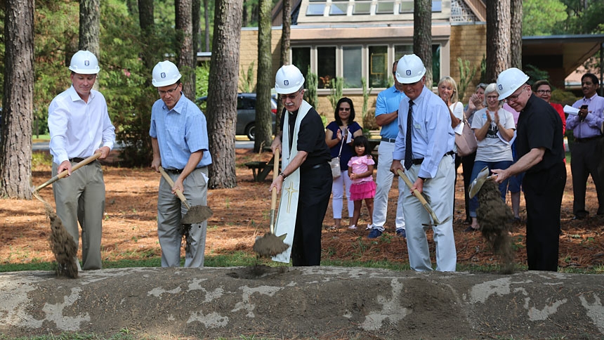 Holy Infant in Durham breaks ground on new church | Diocese of Raleigh