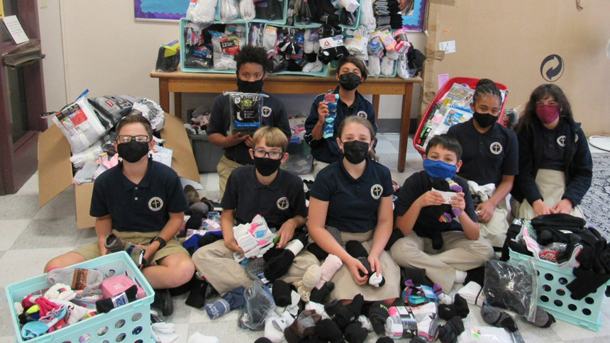 SOCKTOBER project raises thousands | Diocese of Raleigh