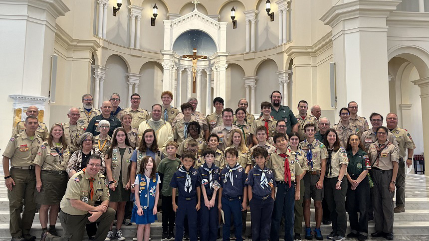 Catholic Scouting Mass of Thanksgiving | Diocese of Raleigh