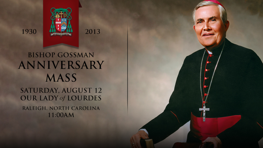 Diocese remembers Bishop Gossman, 10 years after his death | Diocese of ...