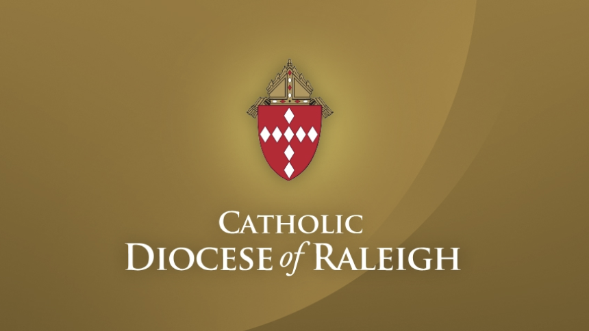 Official appointment and announcement | Diocese of Raleigh